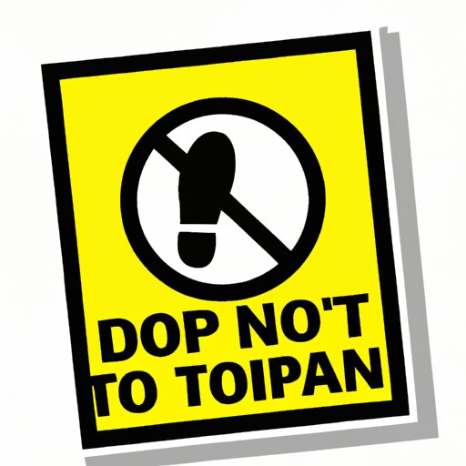 What is a Do Not Trip Sticker? Exploring Its Everyday Uses, Benefits ...
