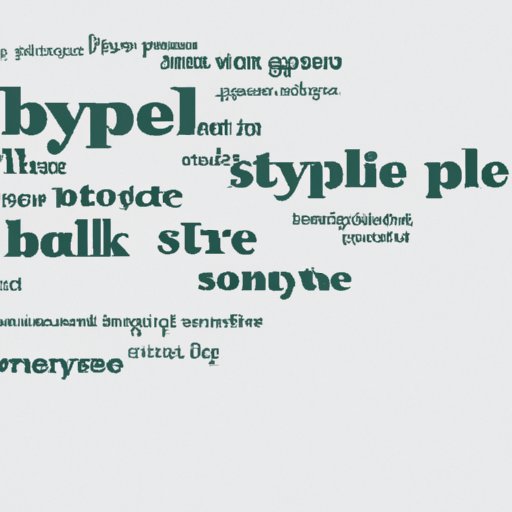 Exploring the Style of a Piece of Writing: Analyzing Literary Style ...