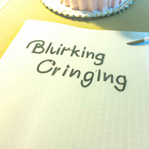 Making Icing for Writing on Cakes: A Step-by-Step Guide - The ...