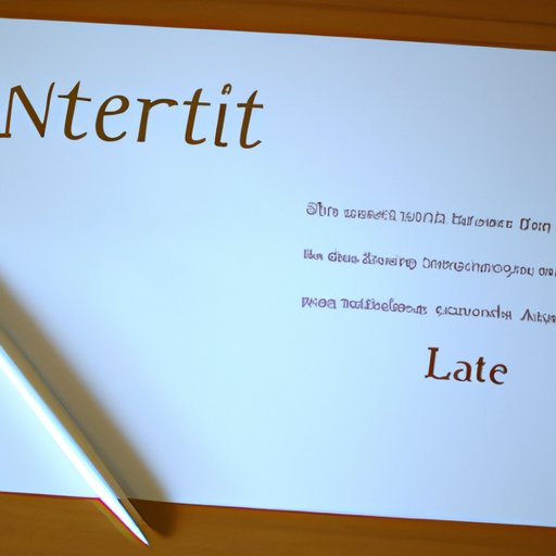 How to Start a Letter of Intent: A Step-by-Step Guide - The Enlightened ...