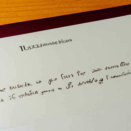 How to Start a Letter: An Essential Guide for Writing Professional ...