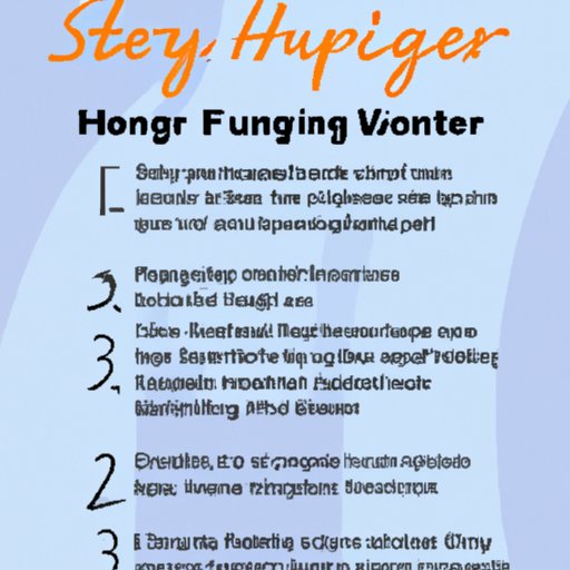 How to Stop Feeling Hungry without Eating – Tips, Strategies & Benefits ...