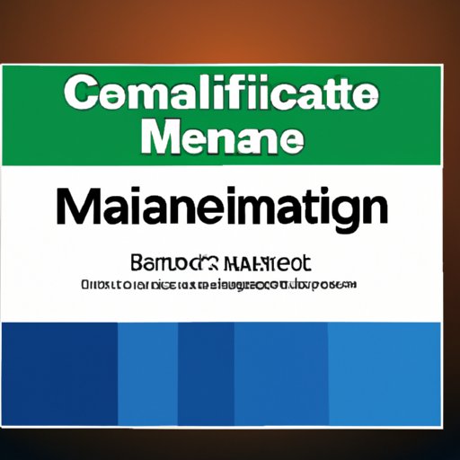 What is a Business Management Certificate? – An Overview of Benefits ...