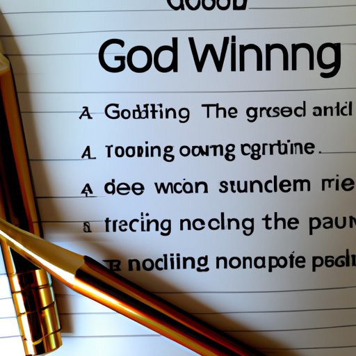 What is Good Writing? Exploring the Components, Elements and Strategies ...