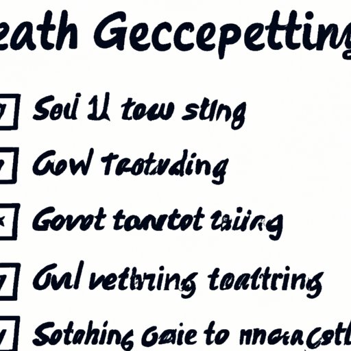 Exploring the Benefits of the Goal Setting Step Described by the ...