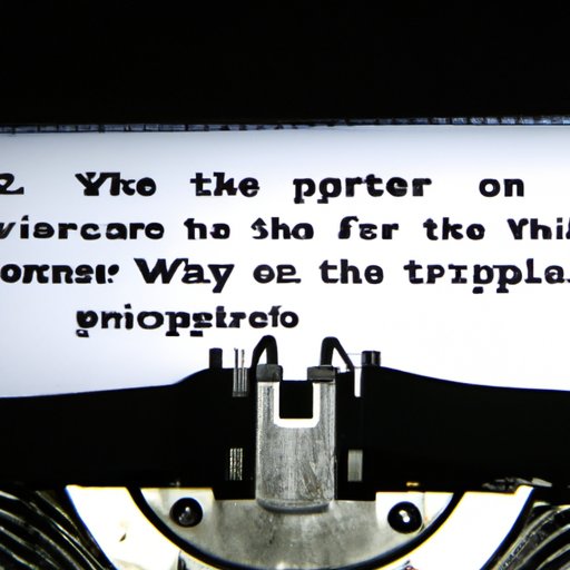 Exploring the Invention of the Typewriter and Its Impact on Modern ...