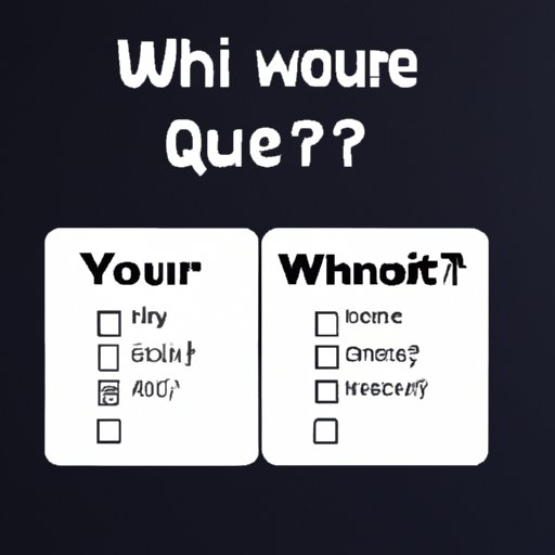 Exploring Would You Rather Technology Questions - The Enlightened Mindset